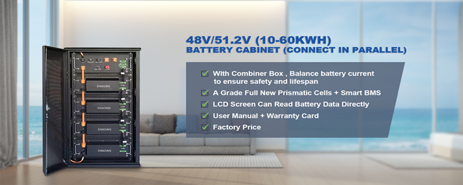 LiFePO4 Lithium Battery,household energy storage,Hybrid inverter